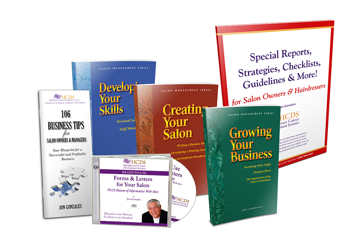 2016 Owners Books | Hairdresser Career Development Systems